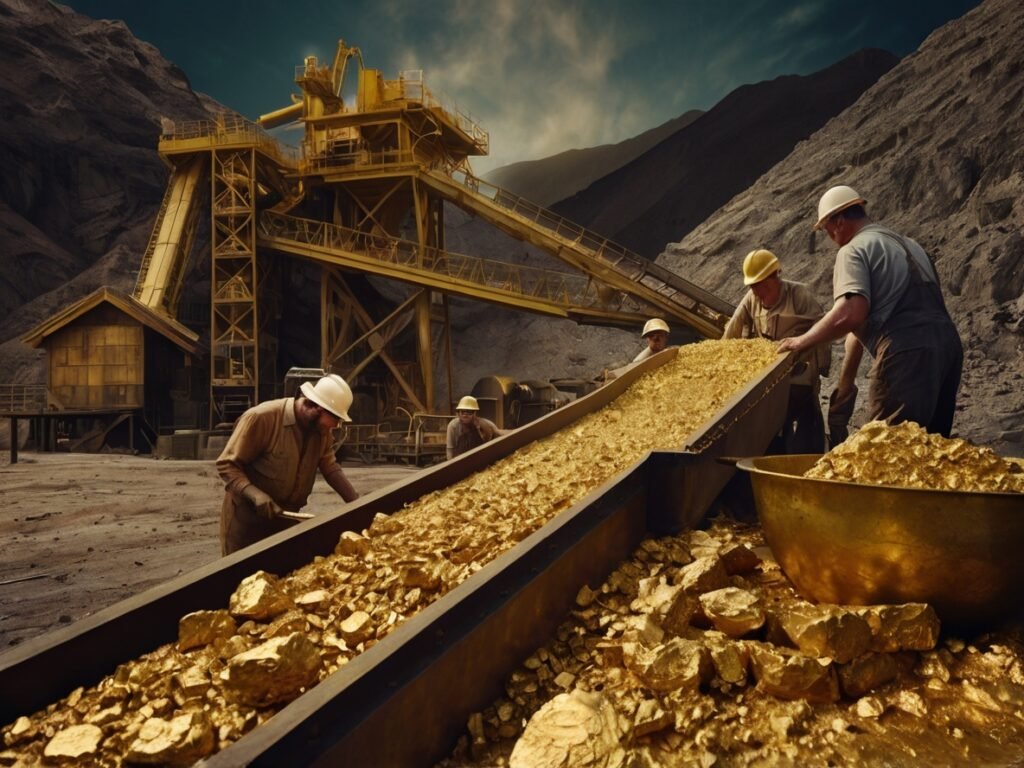 Oro, da Miniera a Lingotto: Il Processo di Estrazione e Raffinazione ...